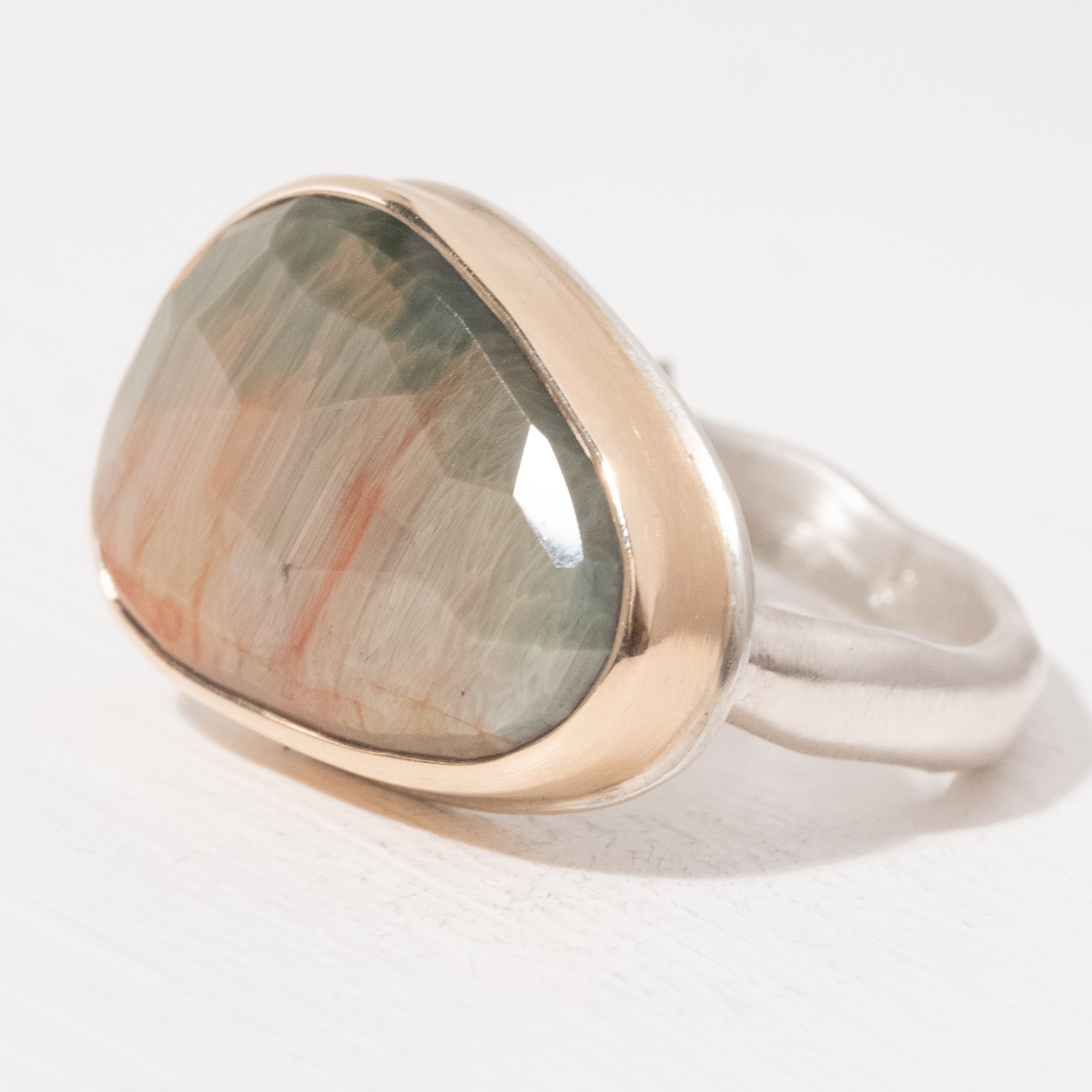 Jamie Joseph Trunk Show: Chatoyant Quartz Ring by Jamie Joseph - NEWTWIST