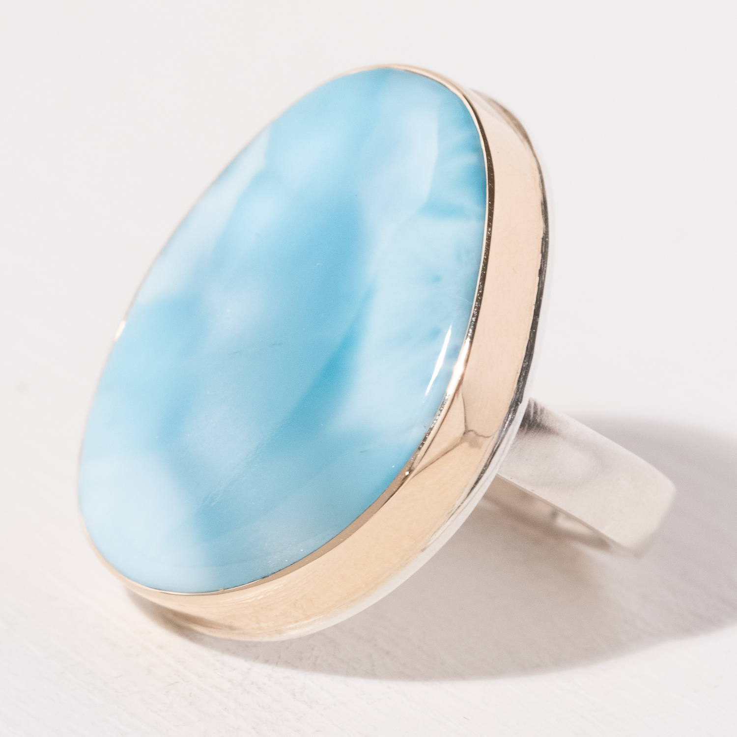 Jamie Joseph Trunk Show: Larimar ring by Jamie Joseph - NEWTWIST