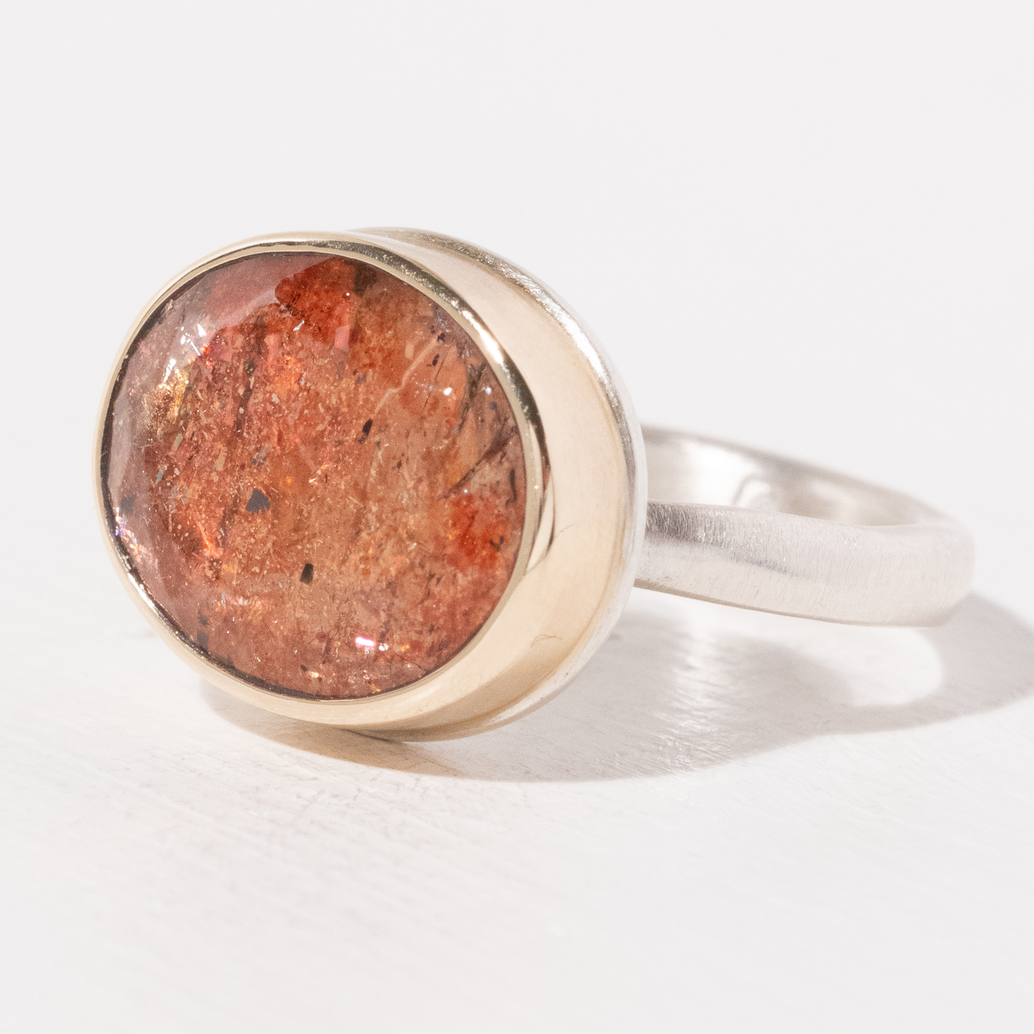 Jamie Joseph Trunk Show: African Sunstone ring by Jamie Joseph - NEWTWIST
