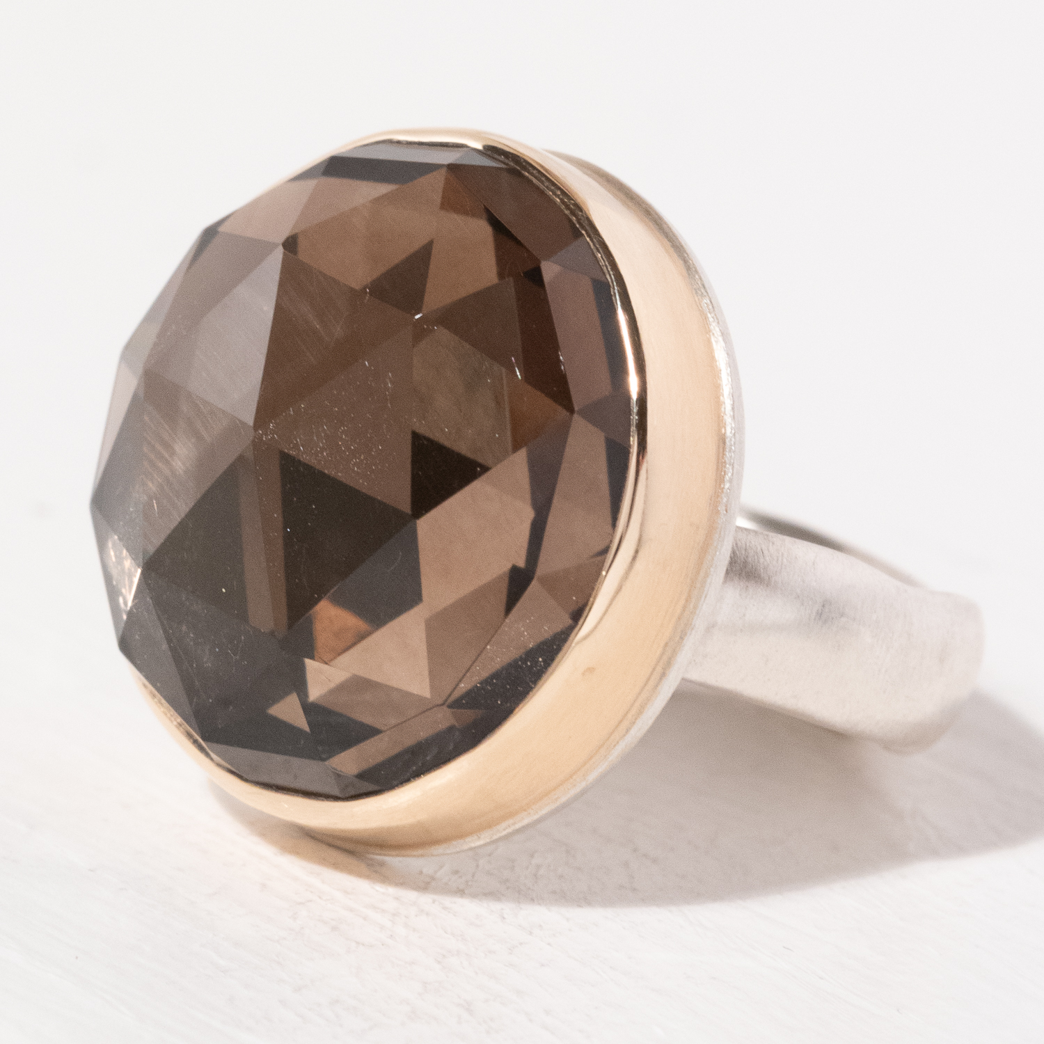Jamie Joseph Trunk Show: Smokey Quartz Ring by Jamie Joseph - NEWTWIST