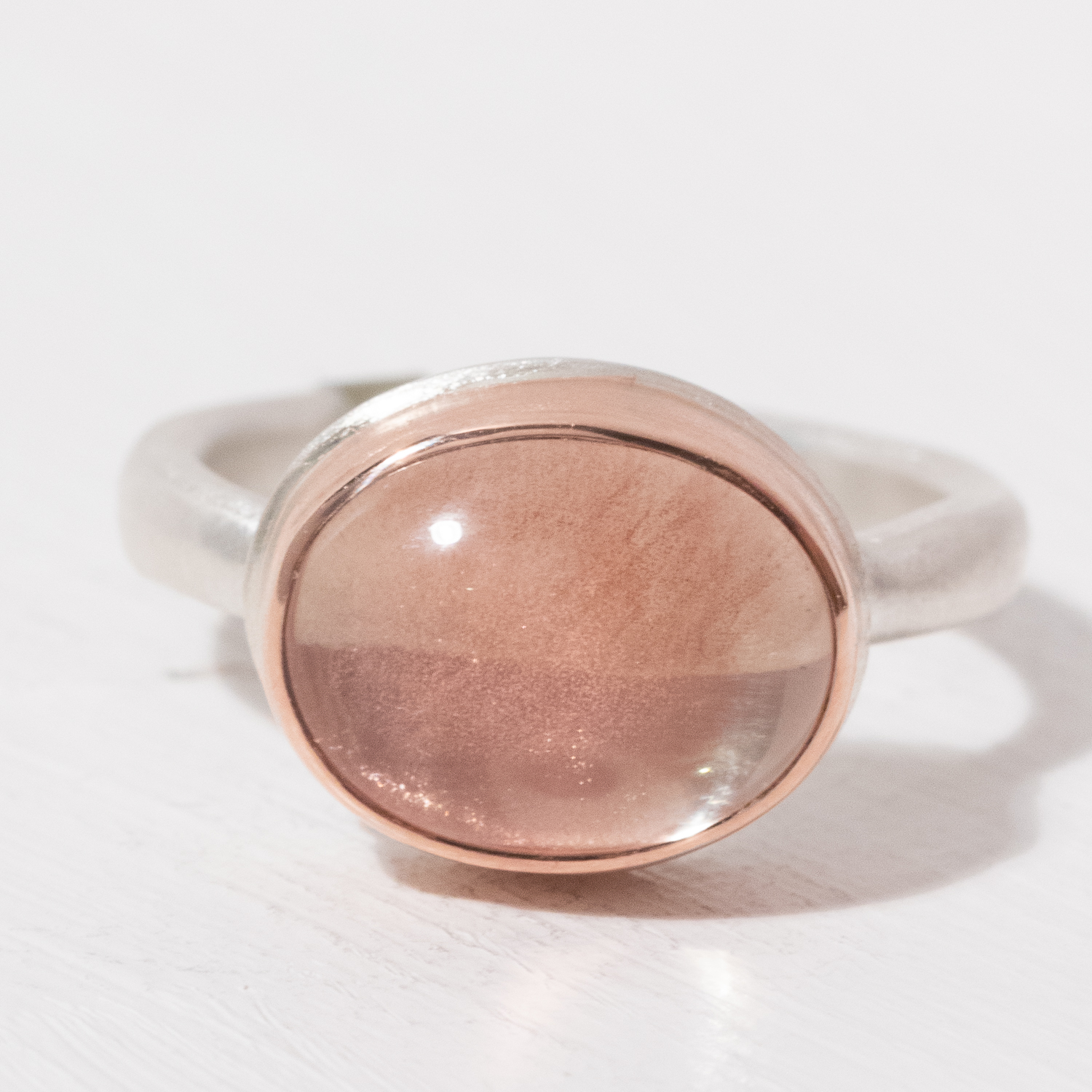 Jamie Joseph Trunk Show: Oregon sunstone ring by Jamie Joseph - NEWTWIST