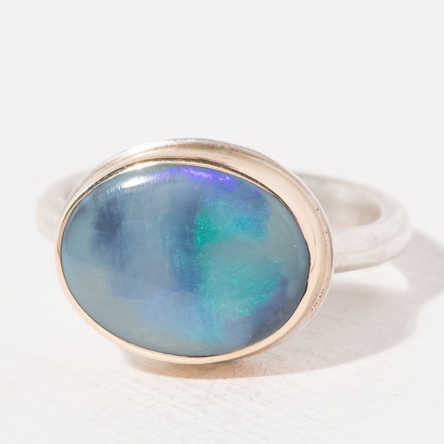 Jamie Joseph Trunk Show: Australian Opal Ring by Jamie Joseph - NEWTWIST