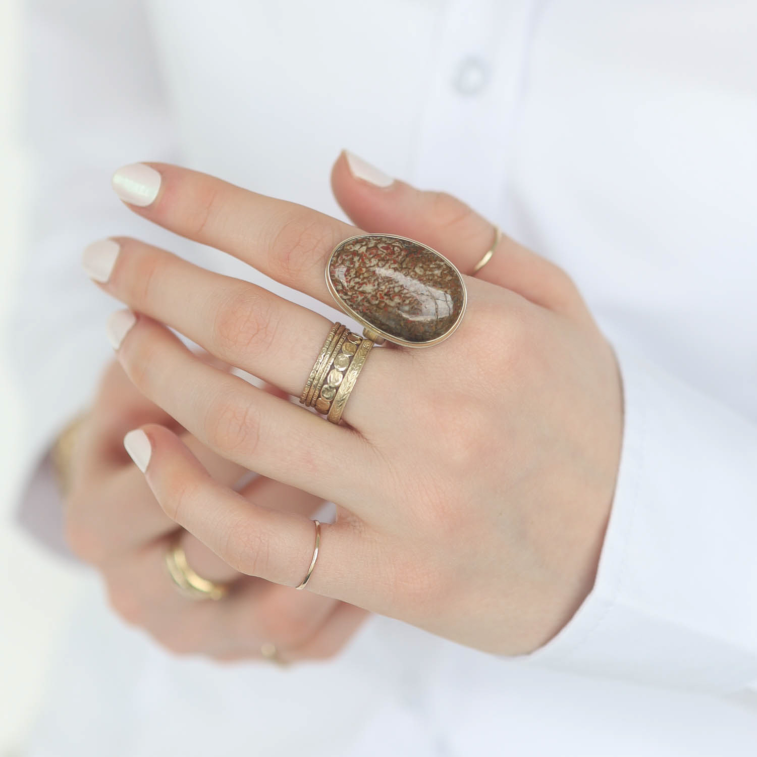 Jamie Joseph Trunk Show: Dinosaur Bone Ring by Jamie Joseph - NEWTWIST