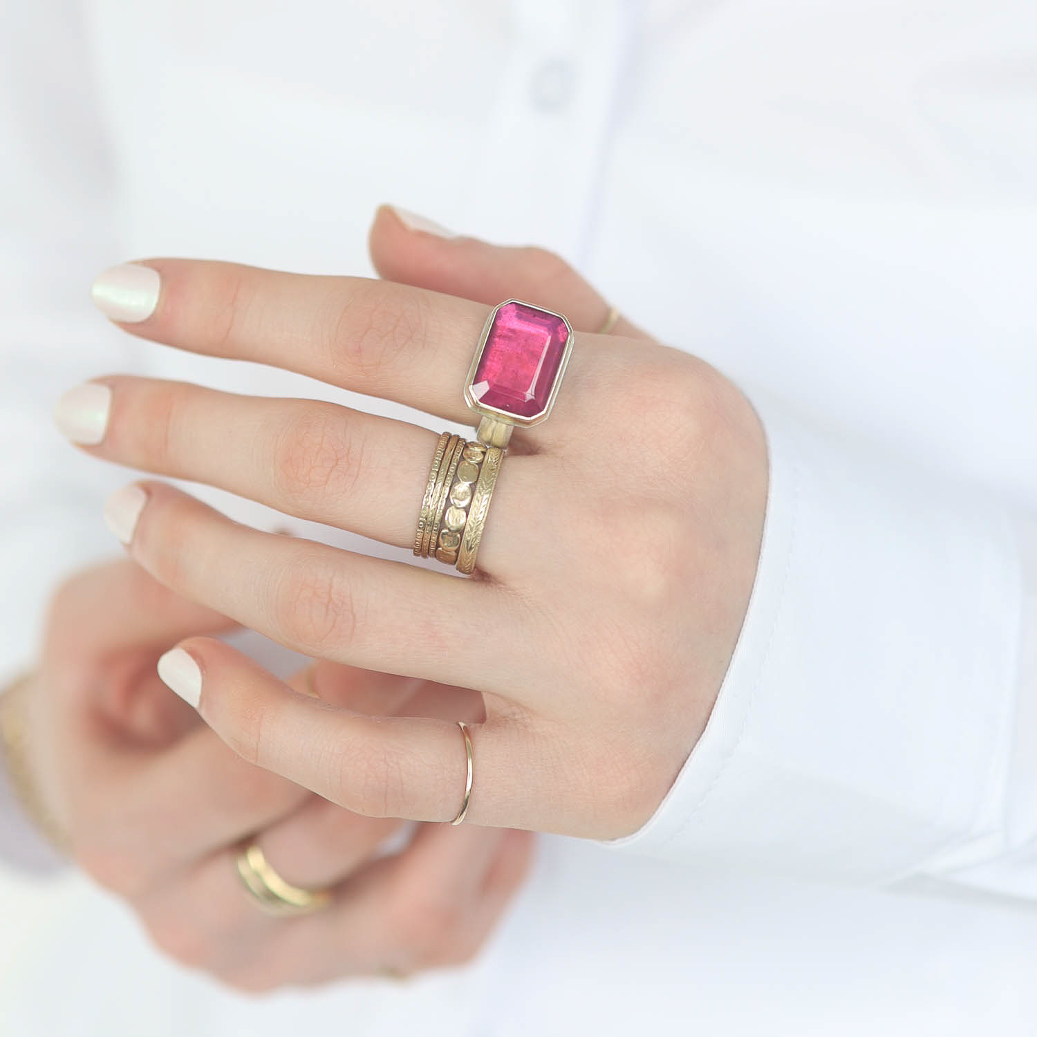 Jamie Joseph Trunk Show: African Ruby Ring by Jamie Joseph - NEWTWIST