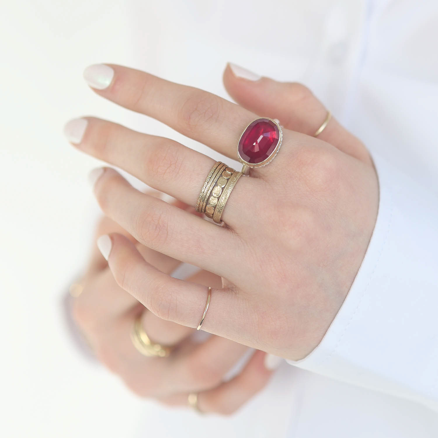 Jamie Joseph Trunk Show: African Ruby Ring by Jamie Joseph - NEWTWIST
