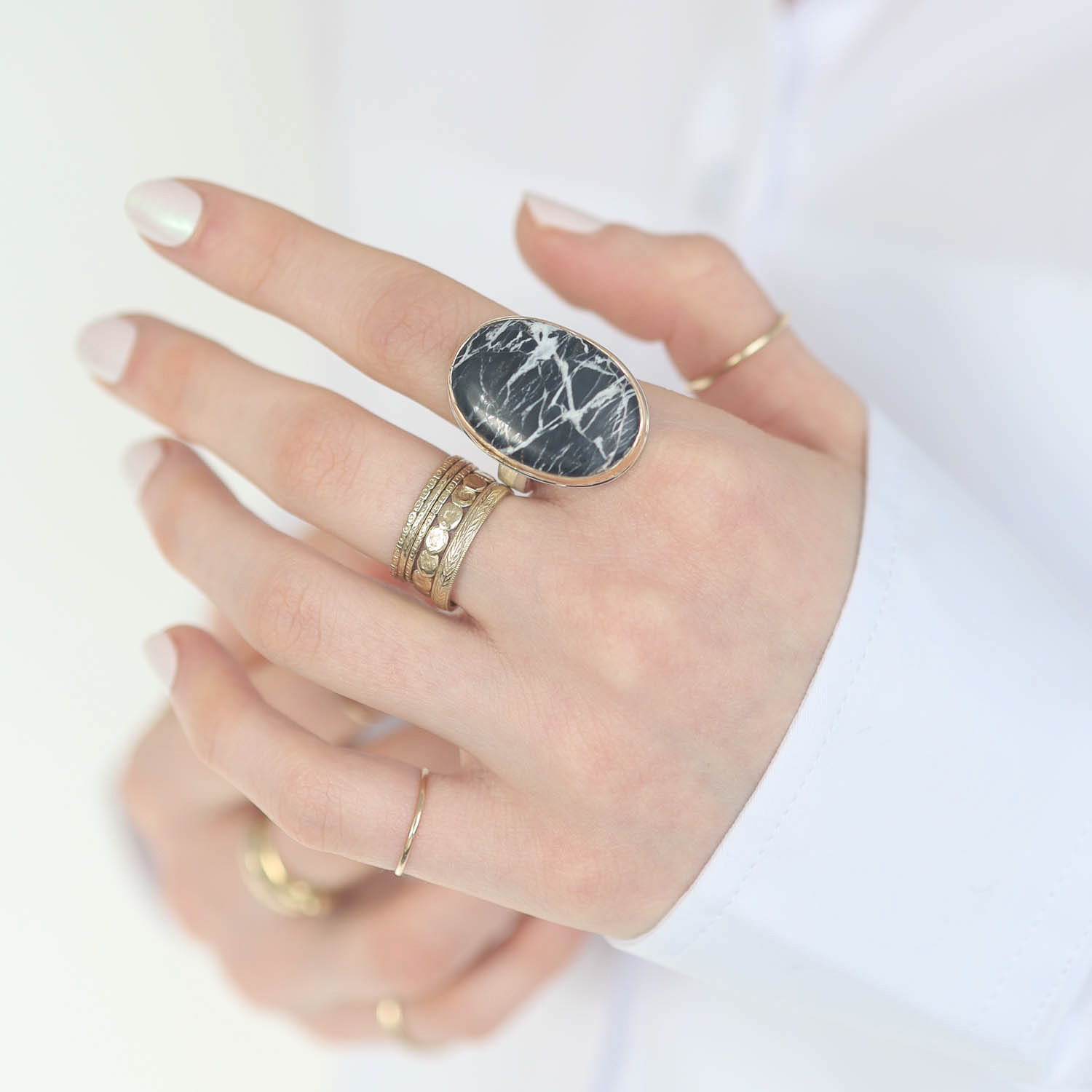 Jamie Joseph Trunk Show: White Buffalo Turquoise Ring by Jamie Joseph ...