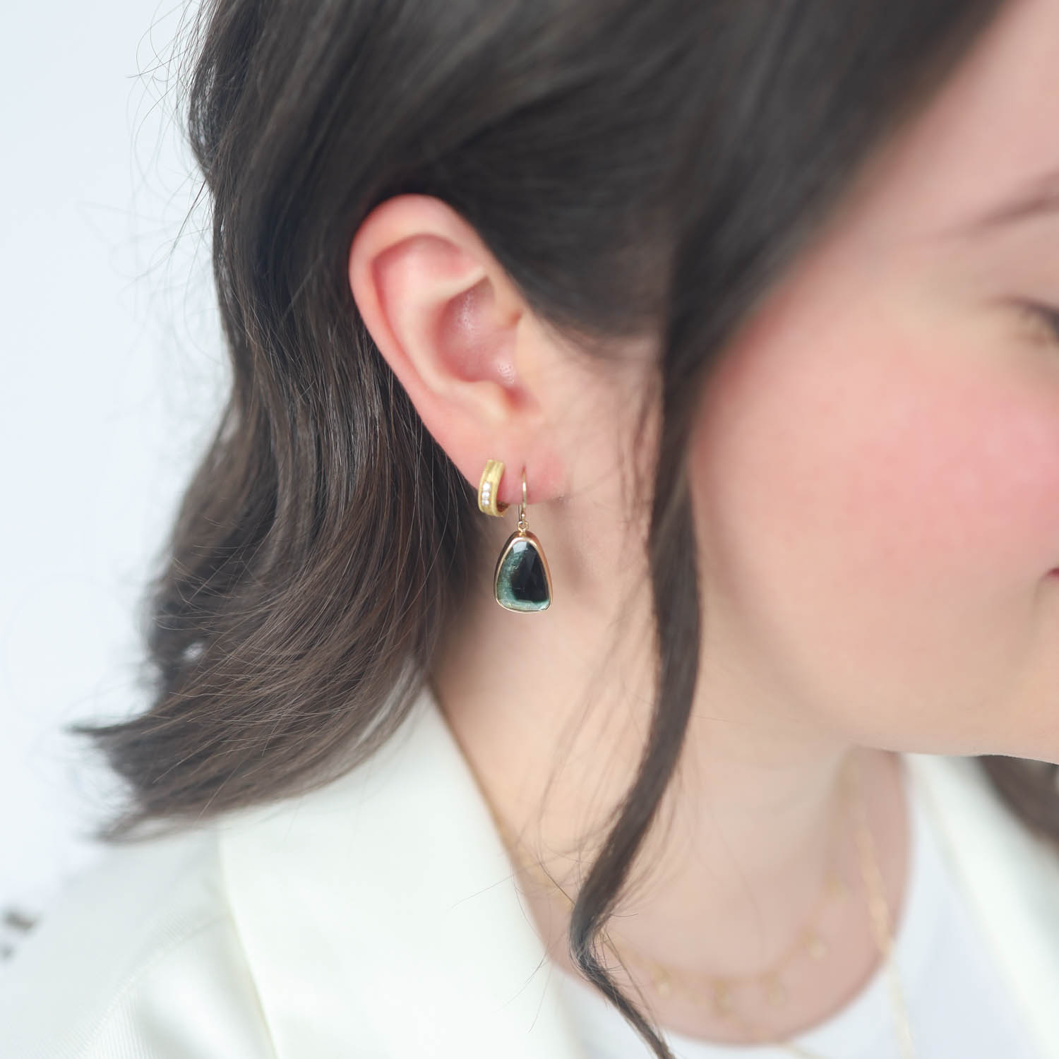 Jamie Joseph Trunk Show: Blue Green Tourmaline Earrings by Jamie Joseph ...