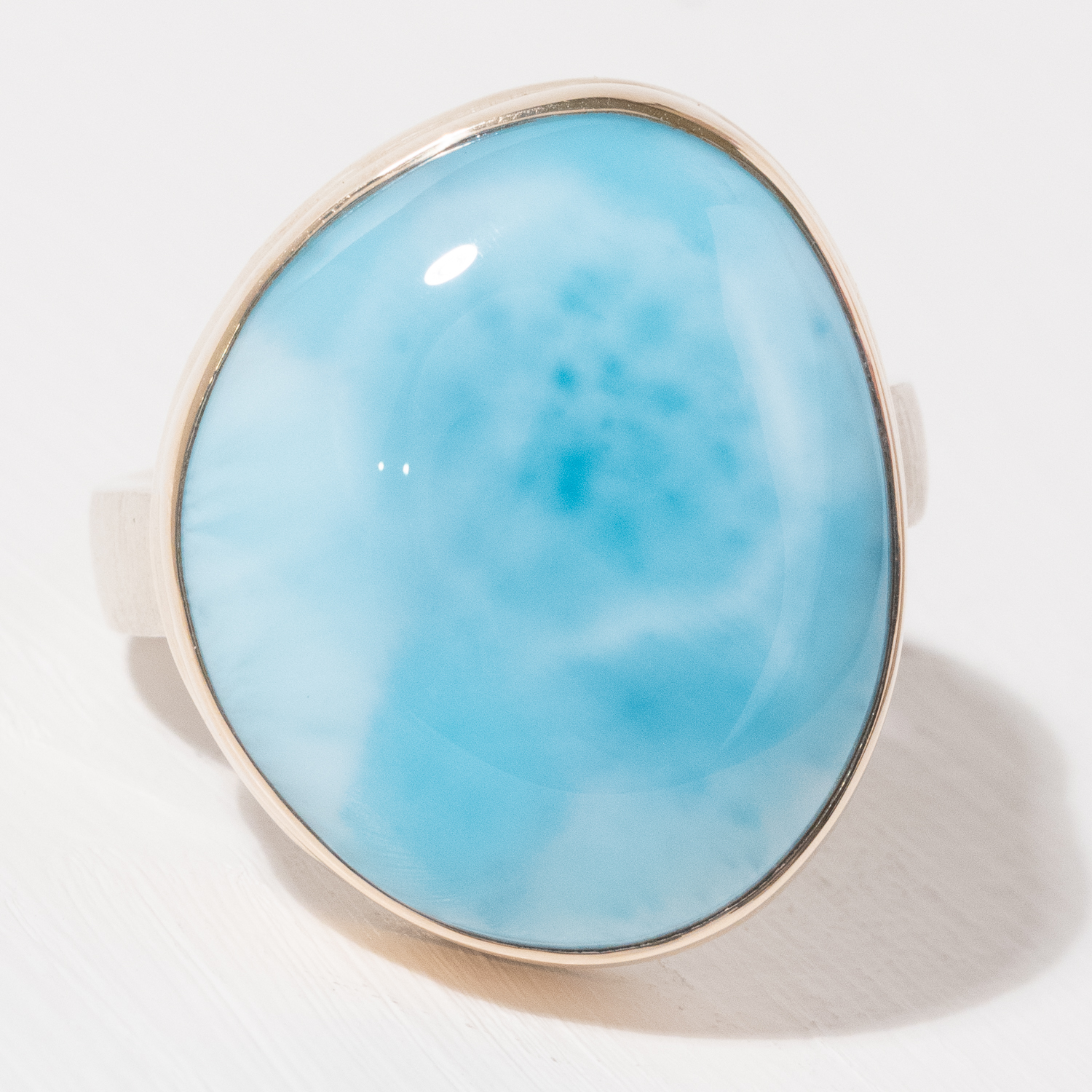 Jamie Joseph Trunk Show: Larimar ring by Jamie Joseph - NEWTWIST