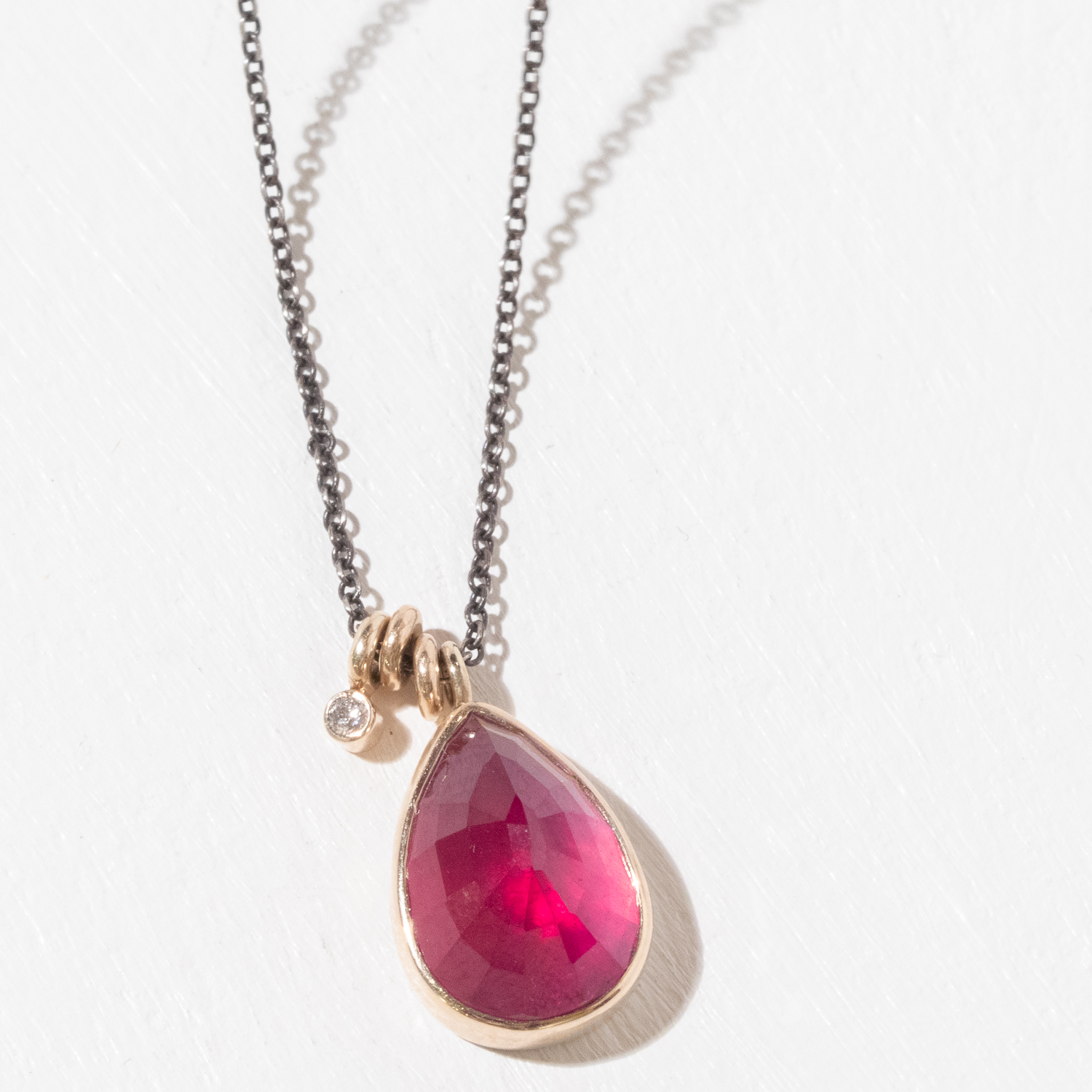Jamie Joseph Trunk Show: Teardrop African Ruby Necklace by Jamie Joseph ...