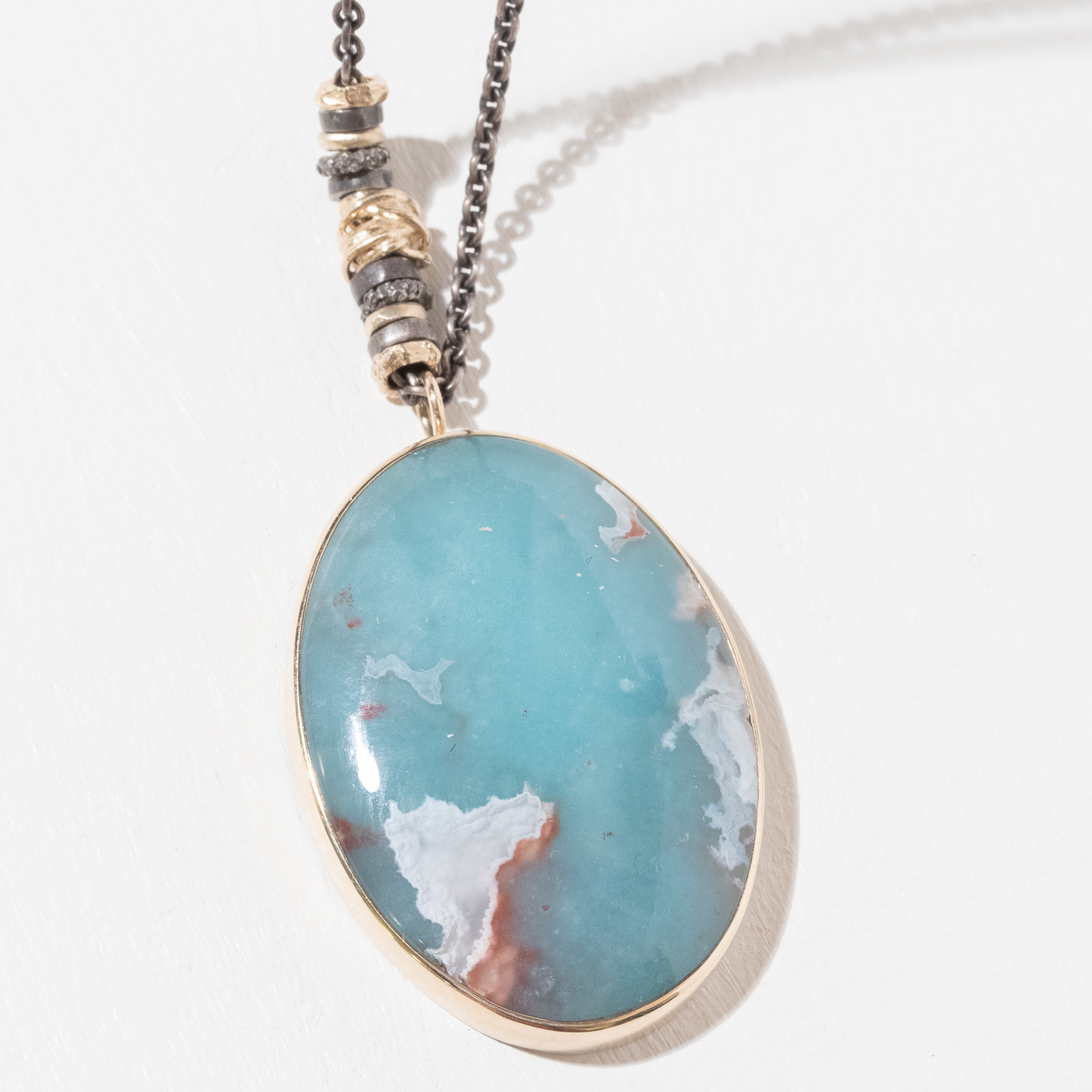 Jamie Joseph Trunk Show: Aquaprase Necklace by Jamie Joseph - NEWTWIST