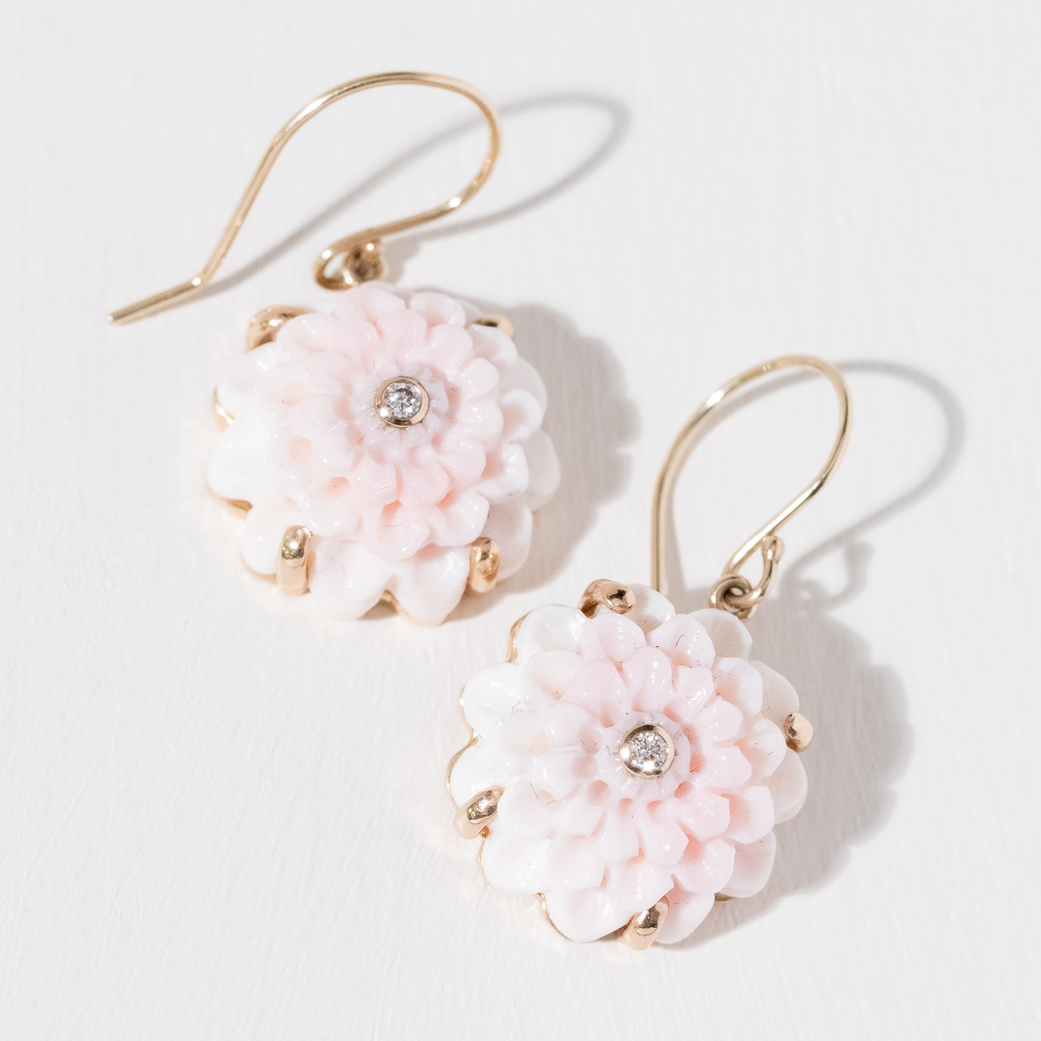 Jamie Joseph Trunk Show: Conch Shell Earrings by Jamie Joseph - NEWTWIST