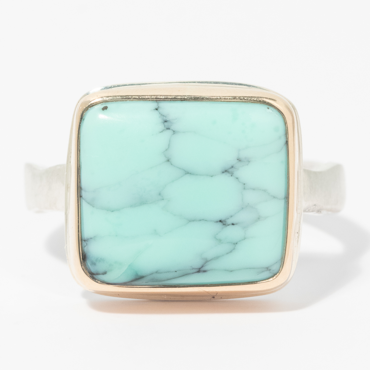 Emerald Rose Variscite Ring by Jamie Joseph - NEWTWIST