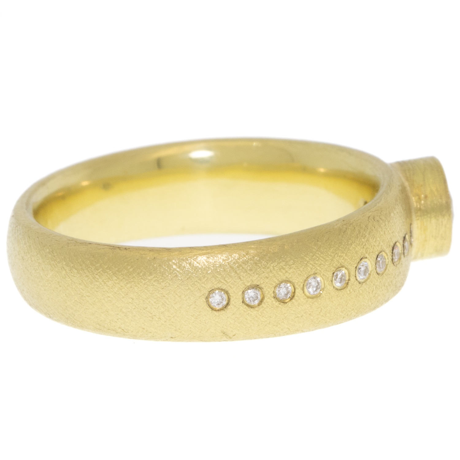 Rene Escobar Trunk Show: Rectangular Bezel Gypsy Lux Ring by Rene ...