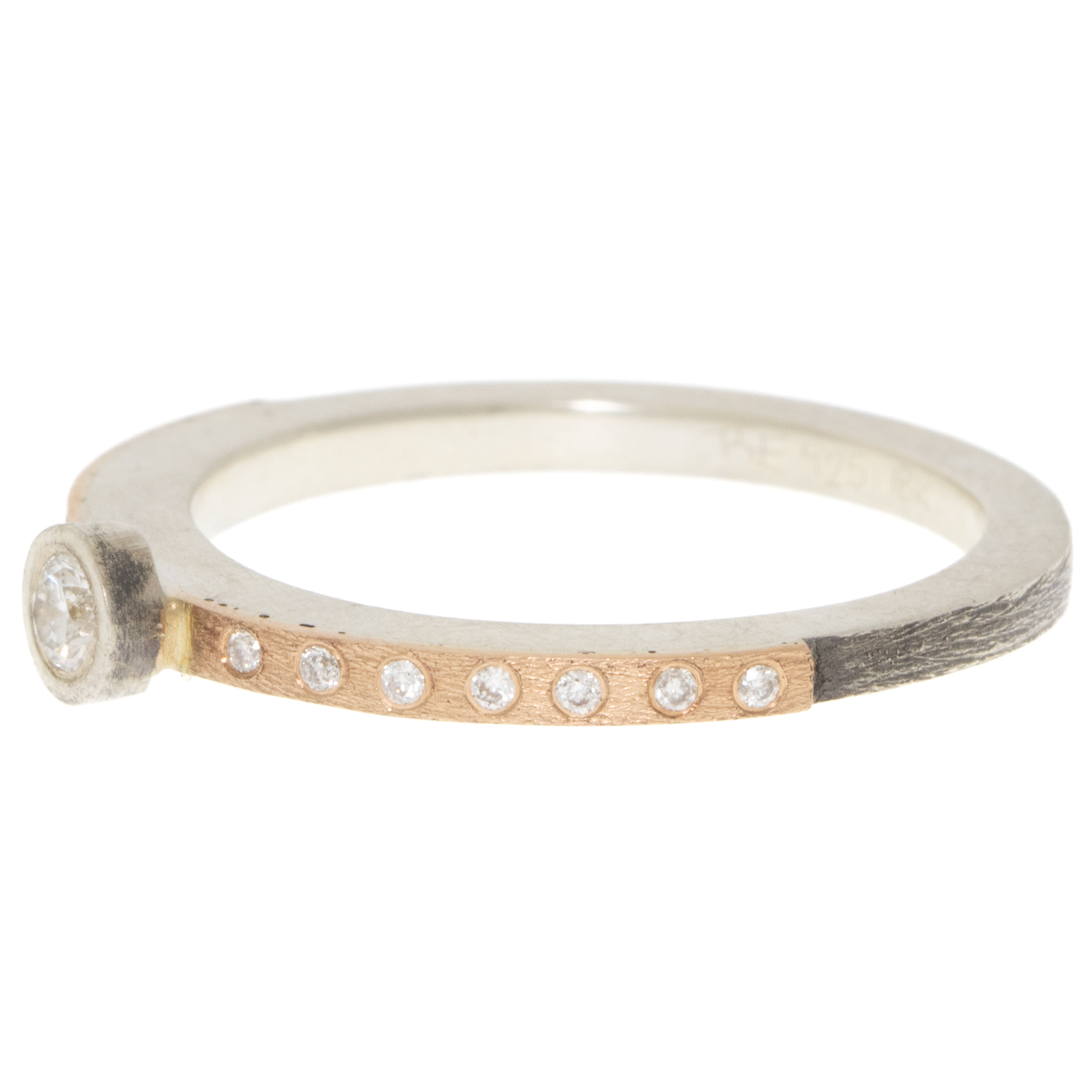 Rene Escobar Trunk Show: Rose Gold Junia Ring by Rene Escobar - NEWTWIST