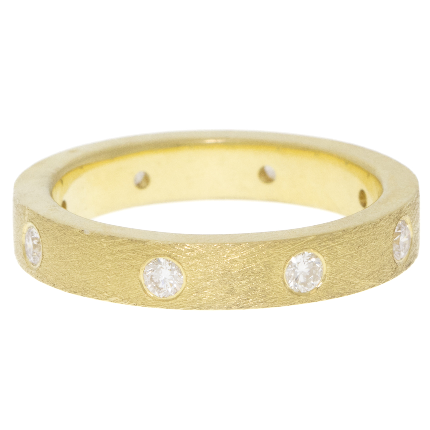 Rene Escobar Trunk Show: Yellow Gold Diane Ring by Rene Escobar - NEWTWIST