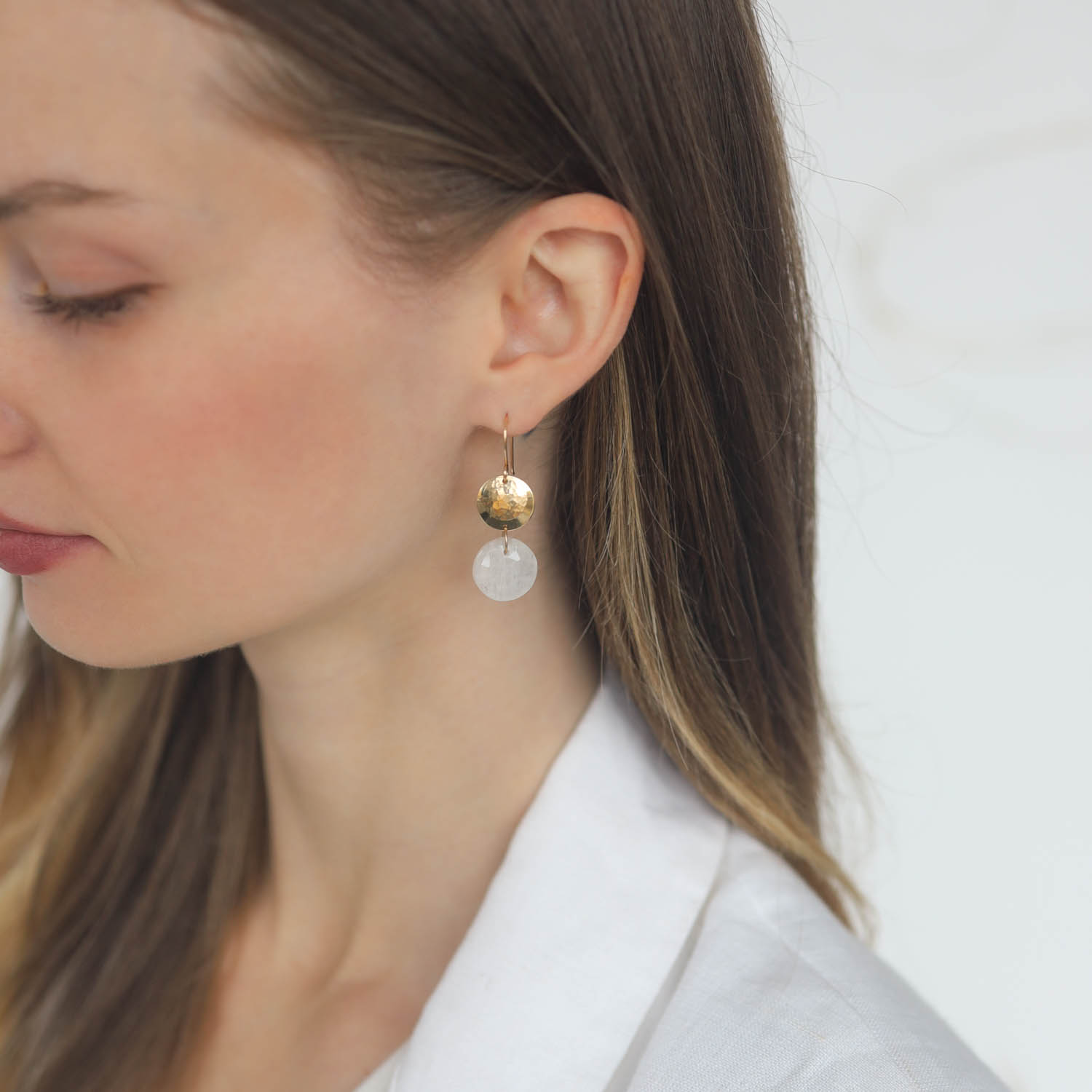 Moonstone Gwen Earrings by Lulu Designs - NEWTWIST