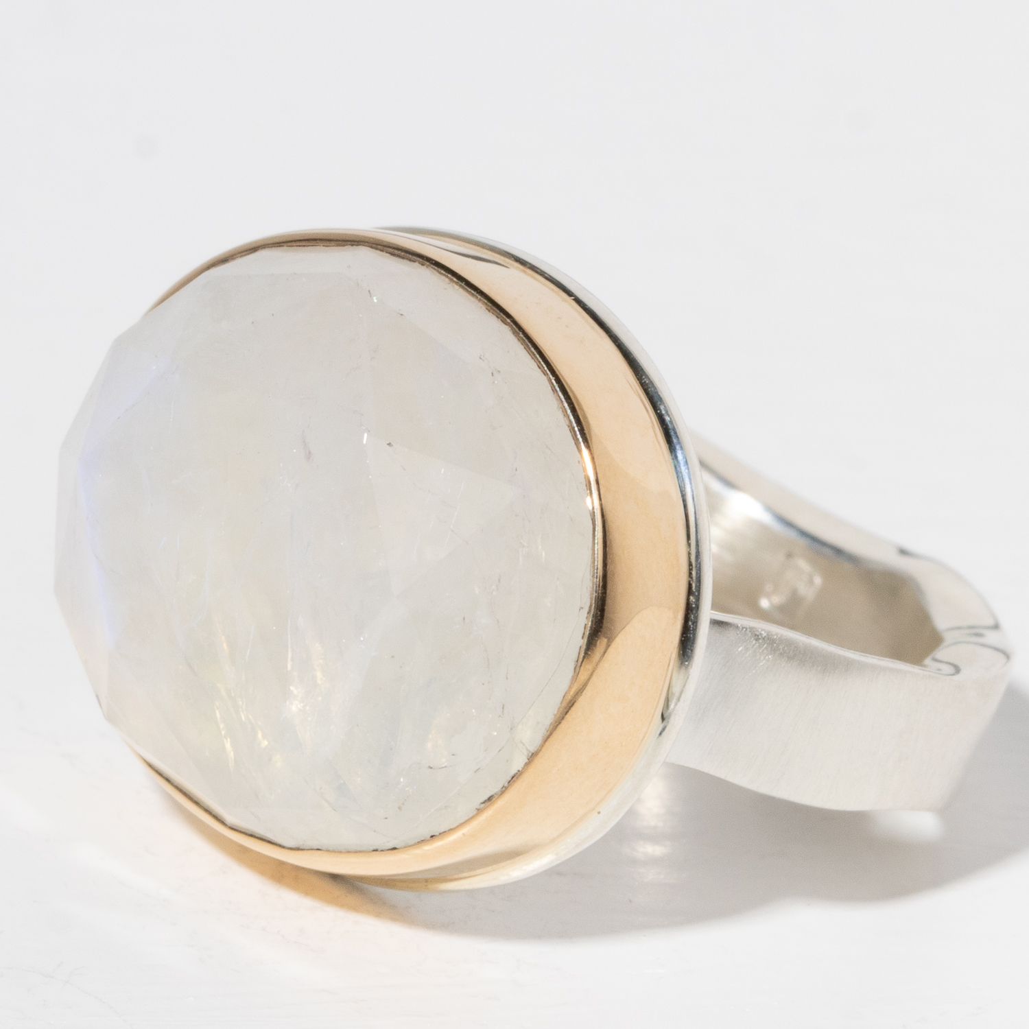 Jamie Joseph Trunk Show: White Rainbow Moonstone Ring by Jamie Joseph ...