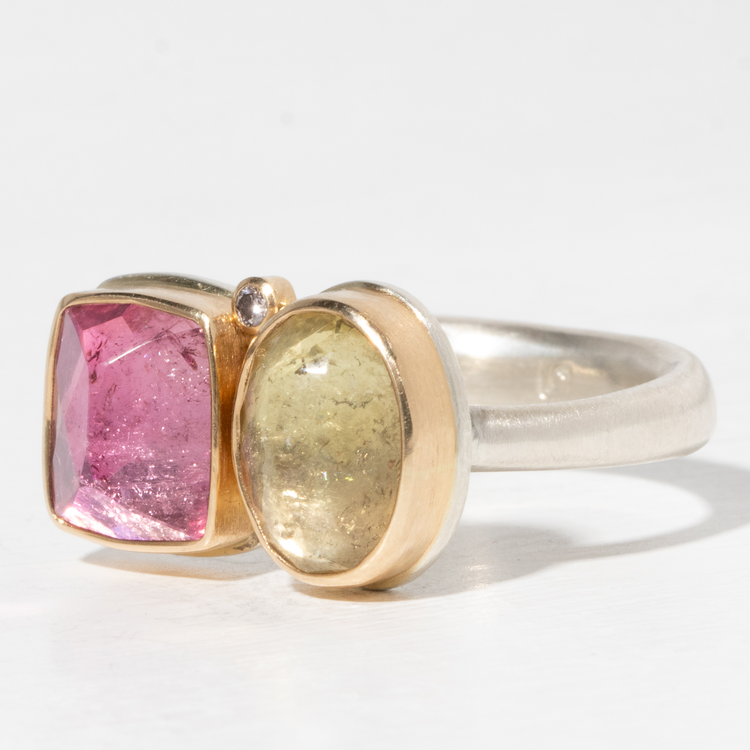 Jamie Joseph Trunk Show: Double Pink and Yellow Tourmaline Ring by ...