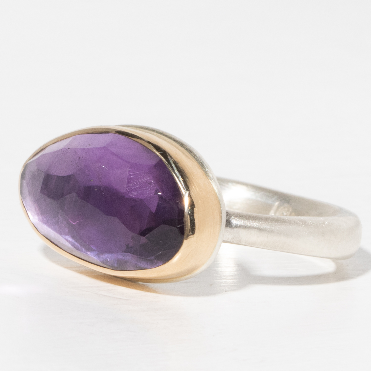 Jamie Joseph Trunk Show: Small Amethyst Ring by Jamie Joseph - NEWTWIST