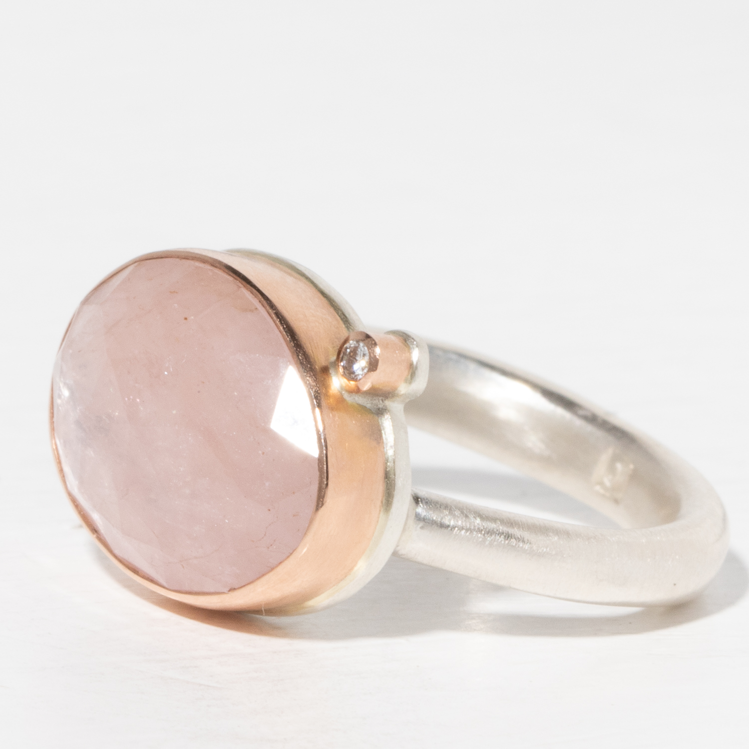 Jamie Joseph Trunk Show: Small Morganite Ring by Jamie Joseph - NEWTWIST