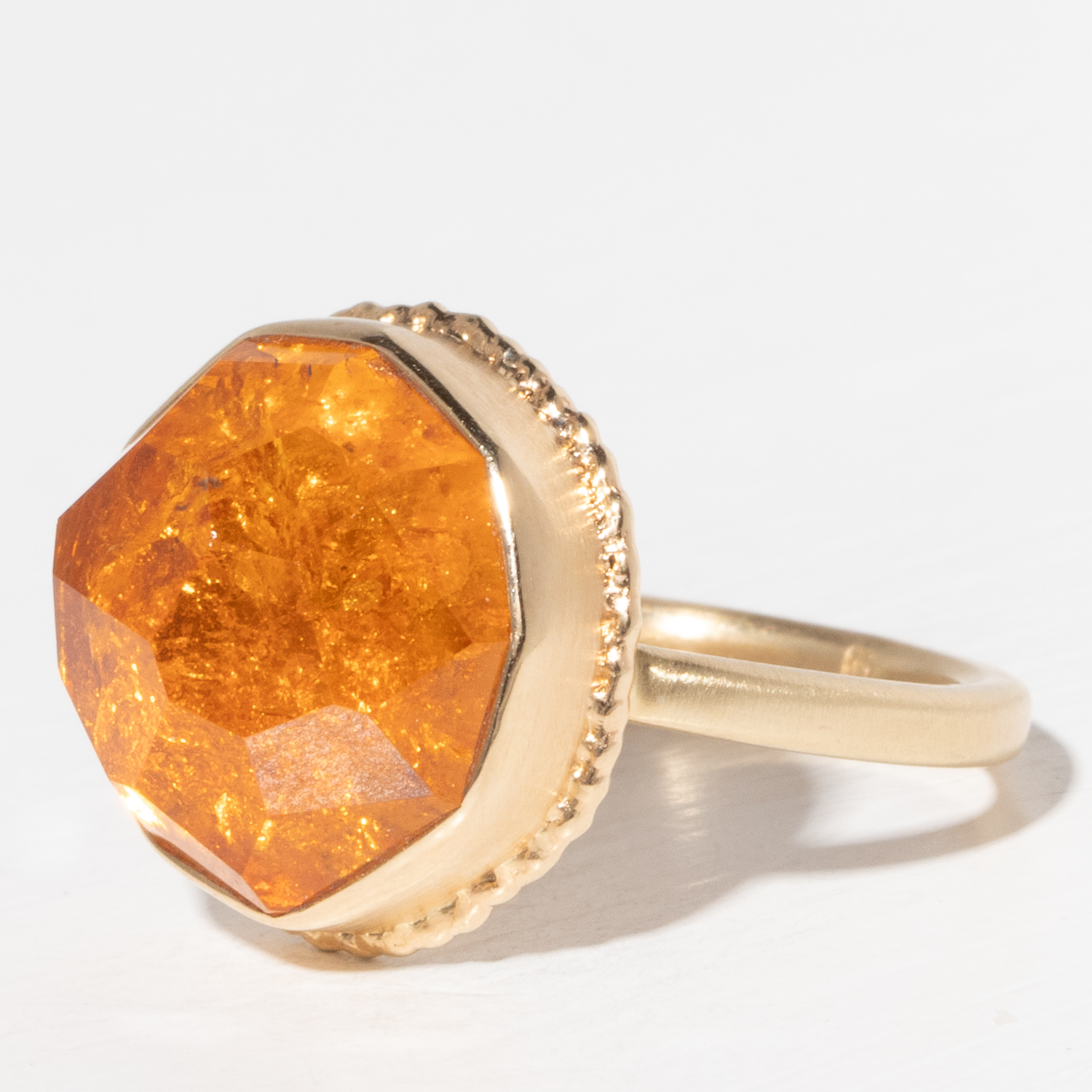 Jamie Joseph Trunk Show: Mandarine Garnet Ring by Jamie Joseph - NEWTWIST