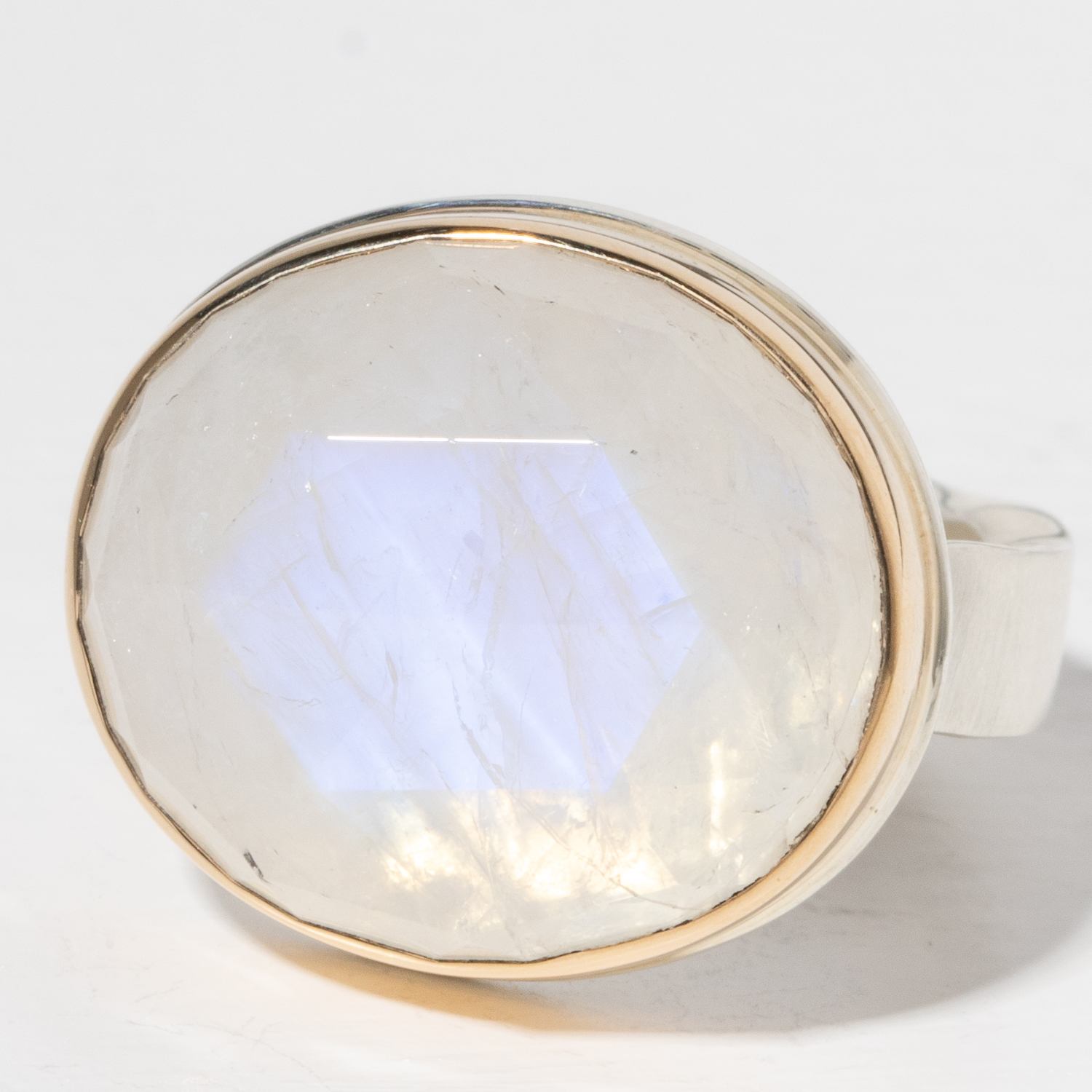Jamie Joseph Trunk Show: White Rainbow Moonstone Ring by Jamie Joseph ...