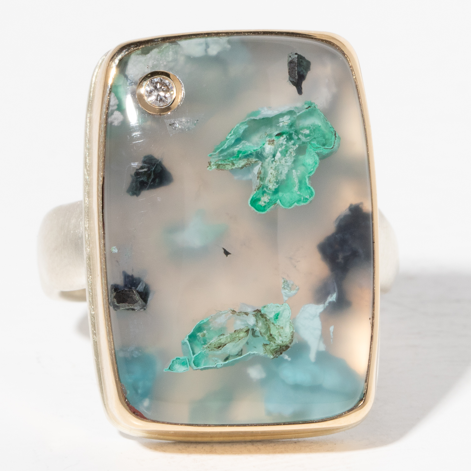 Jamie Joseph Trunk Show: Chrysocolla Ring by Jamie Joseph - NEWTWIST