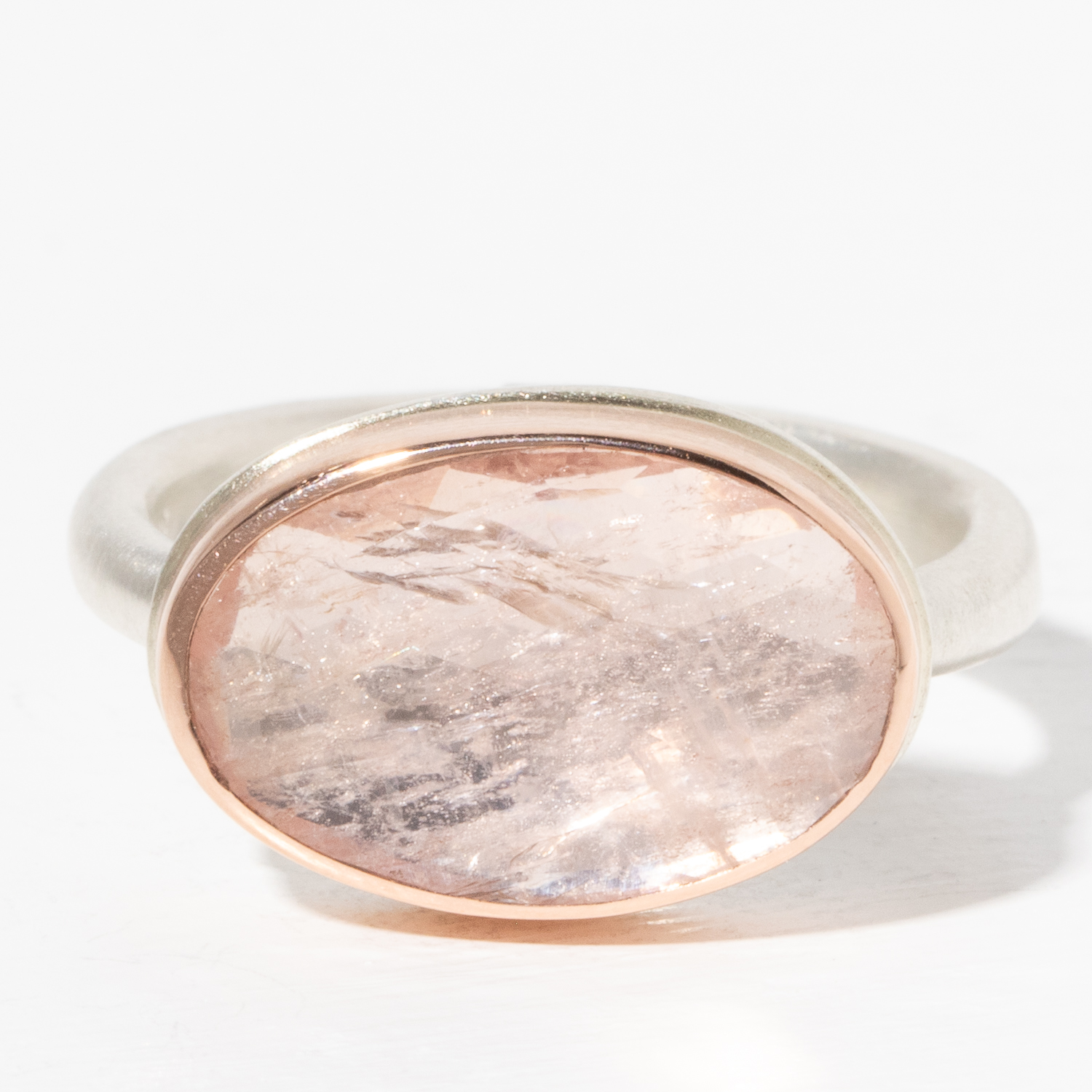 Jamie Joseph Trunk Show: Small Morganite Ring by Jamie Joseph - NEWTWIST