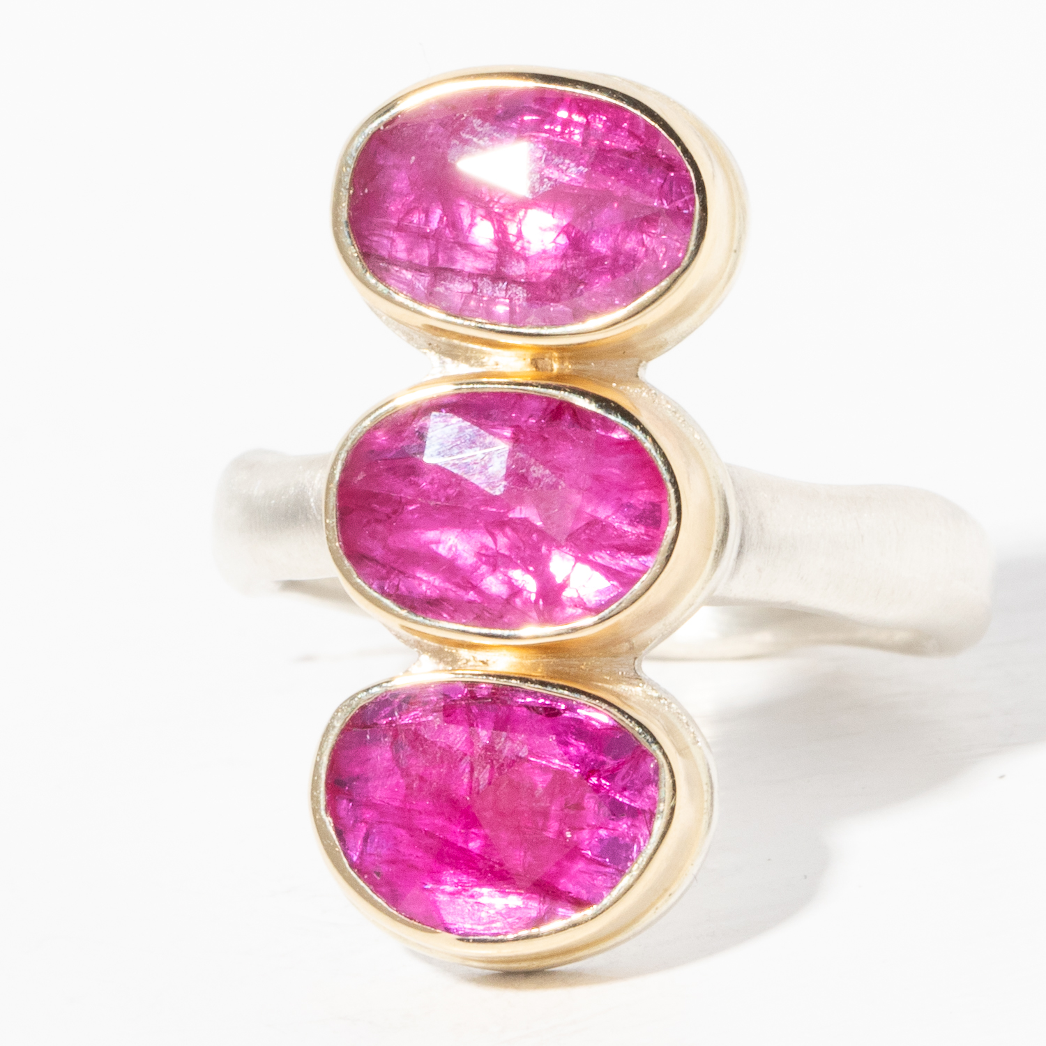 Jamie Joseph Trunk Show: Triple African Ruby Ring by Jamie Joseph ...