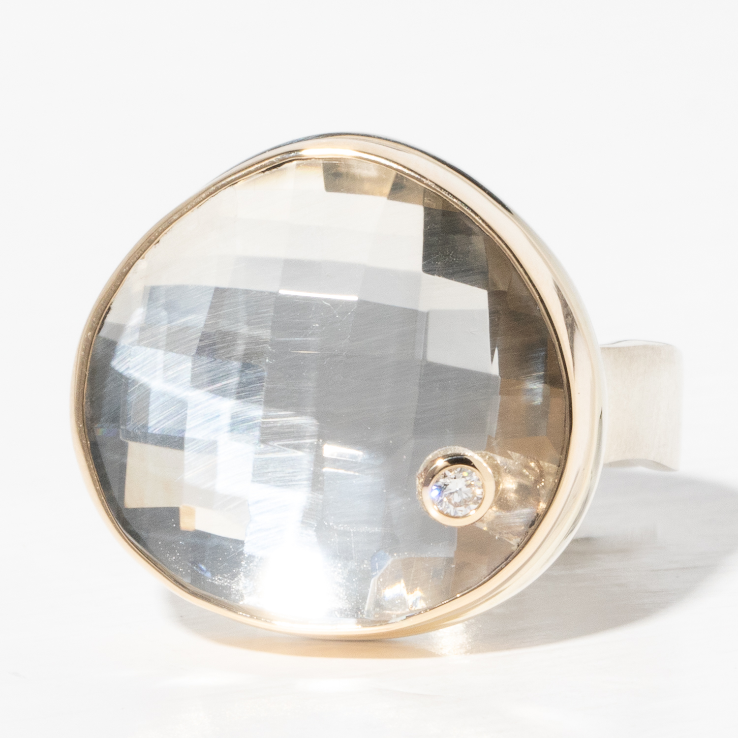 Jamie Joseph Trunk Show: Rock Crystal Ring by Jamie Joseph - NEWTWIST