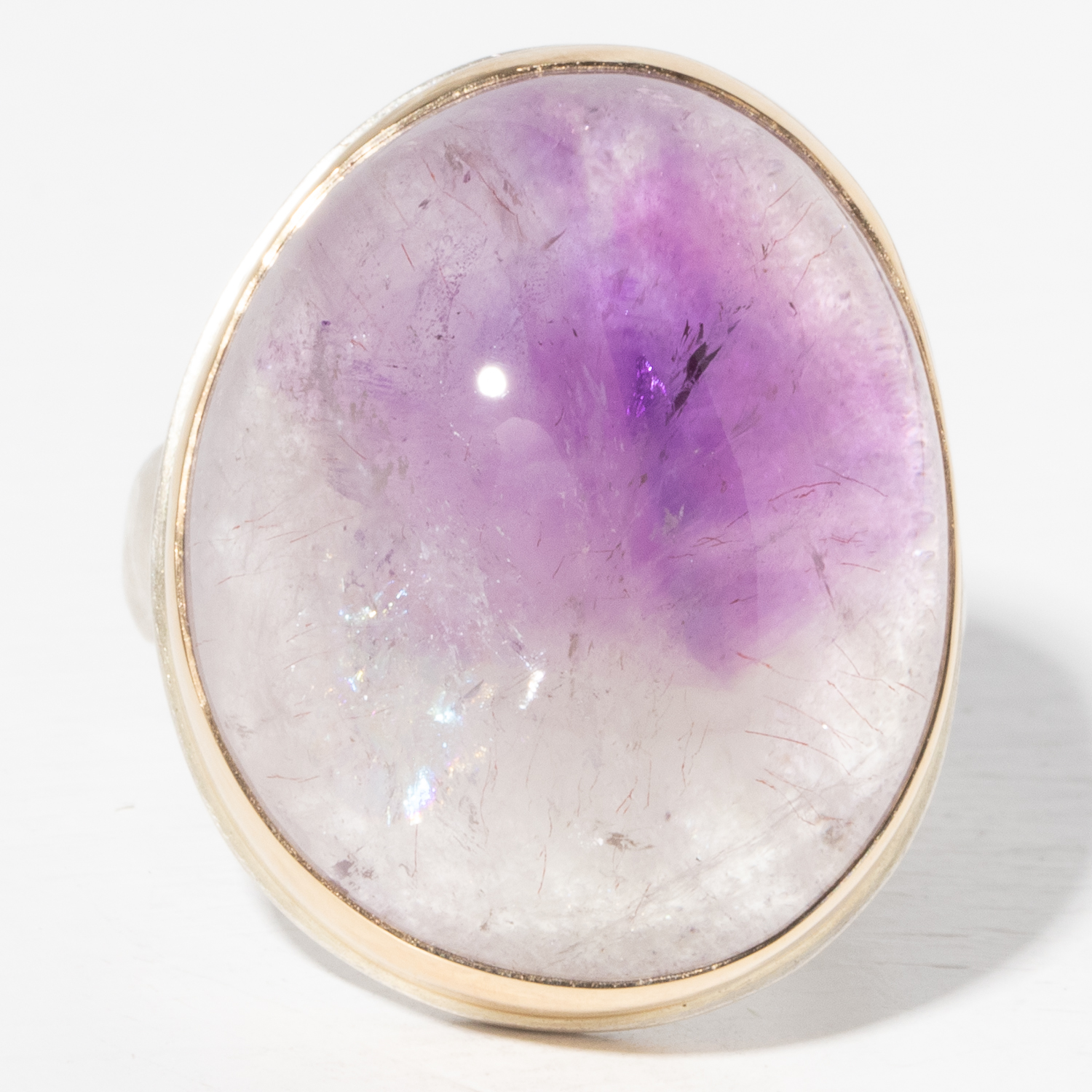Jamie Joseph Trunk Show: Smooth Amethyst Ring by Jamie Joseph - NEWTWIST
