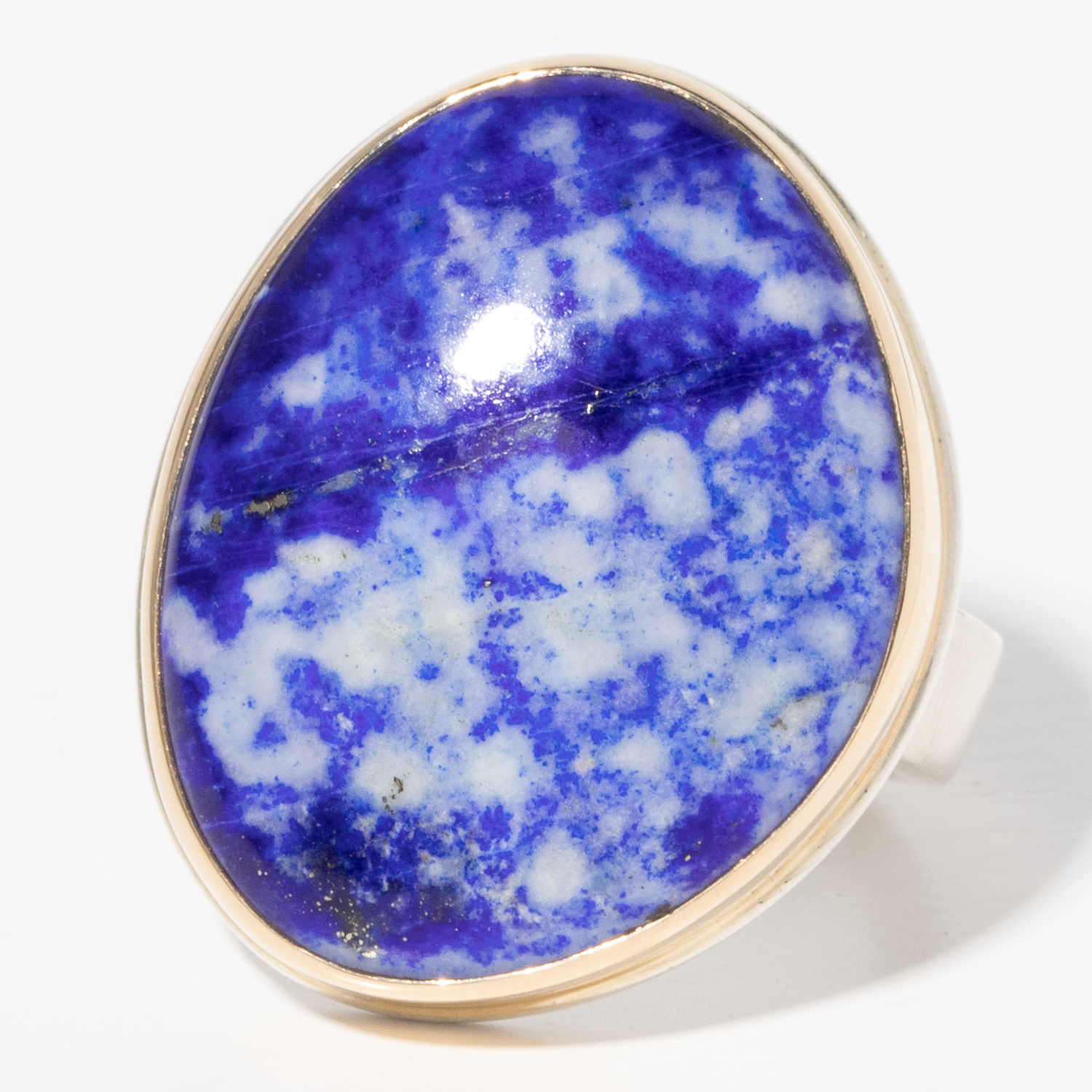 Jamie Joseph Trunk Show: Asymmetrical Lapis Ring by Jamie Joseph - NEWTWIST