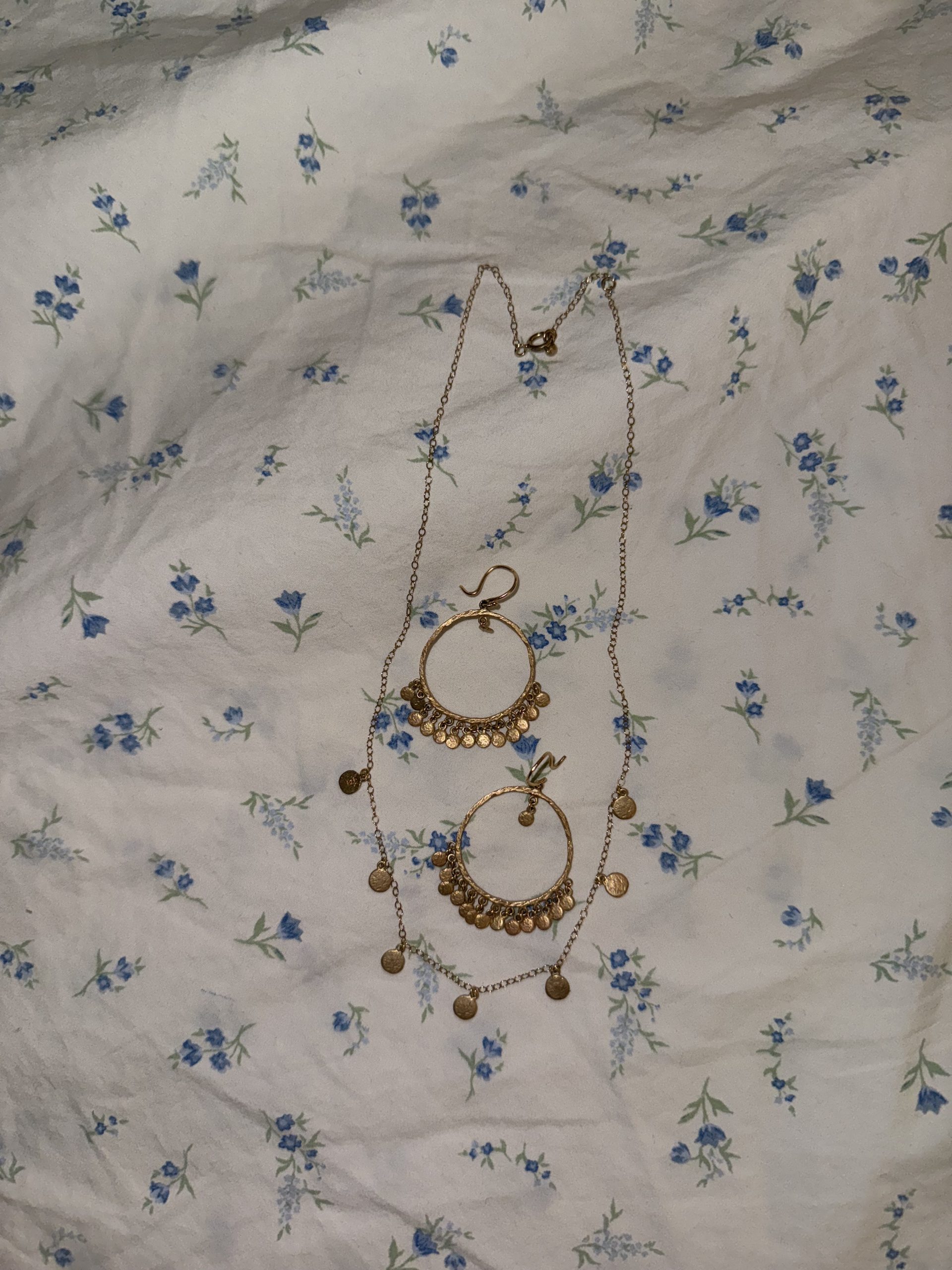 7 Small Discs Necklace by Victoria Cunningham - NEWTWIST