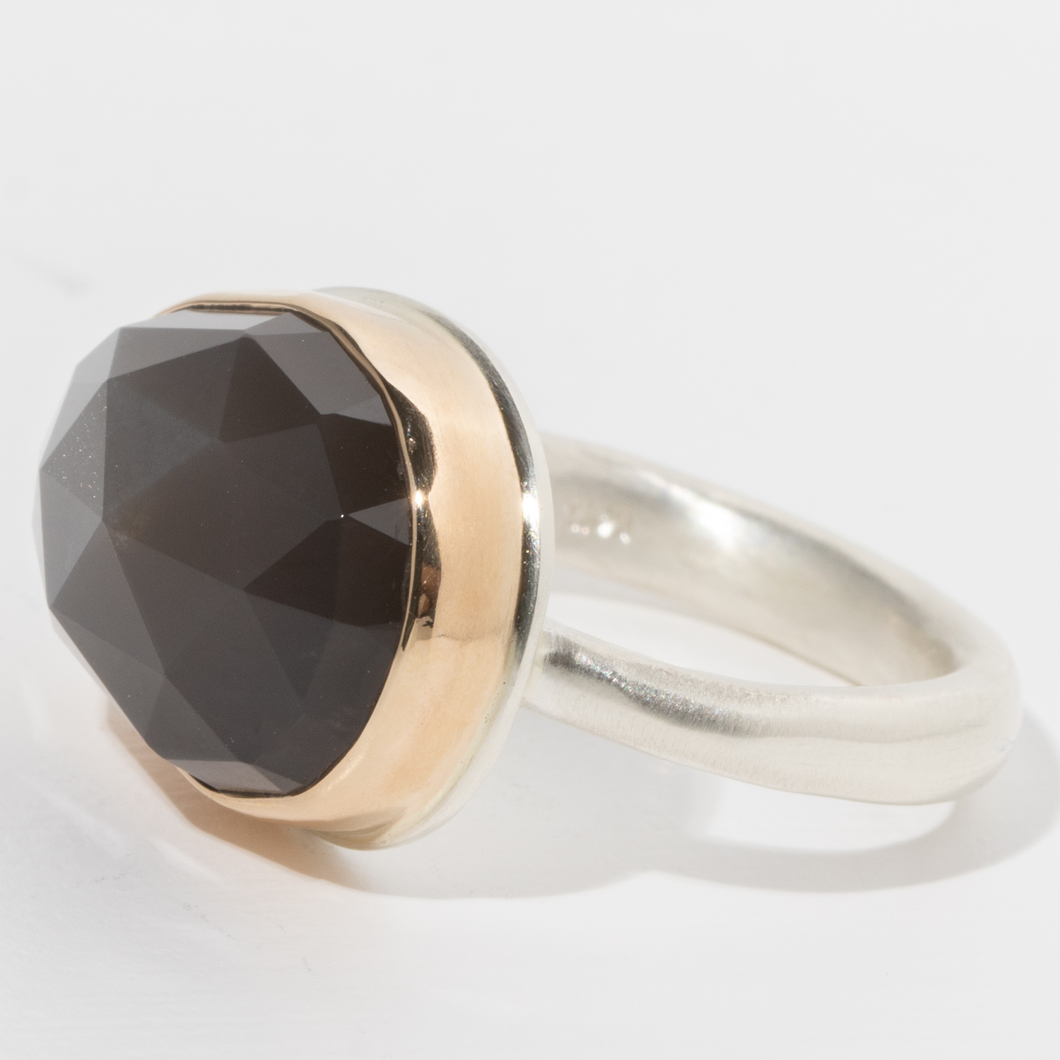 Grey Moonstone Ring by Jamie Joseph - NEWTWIST