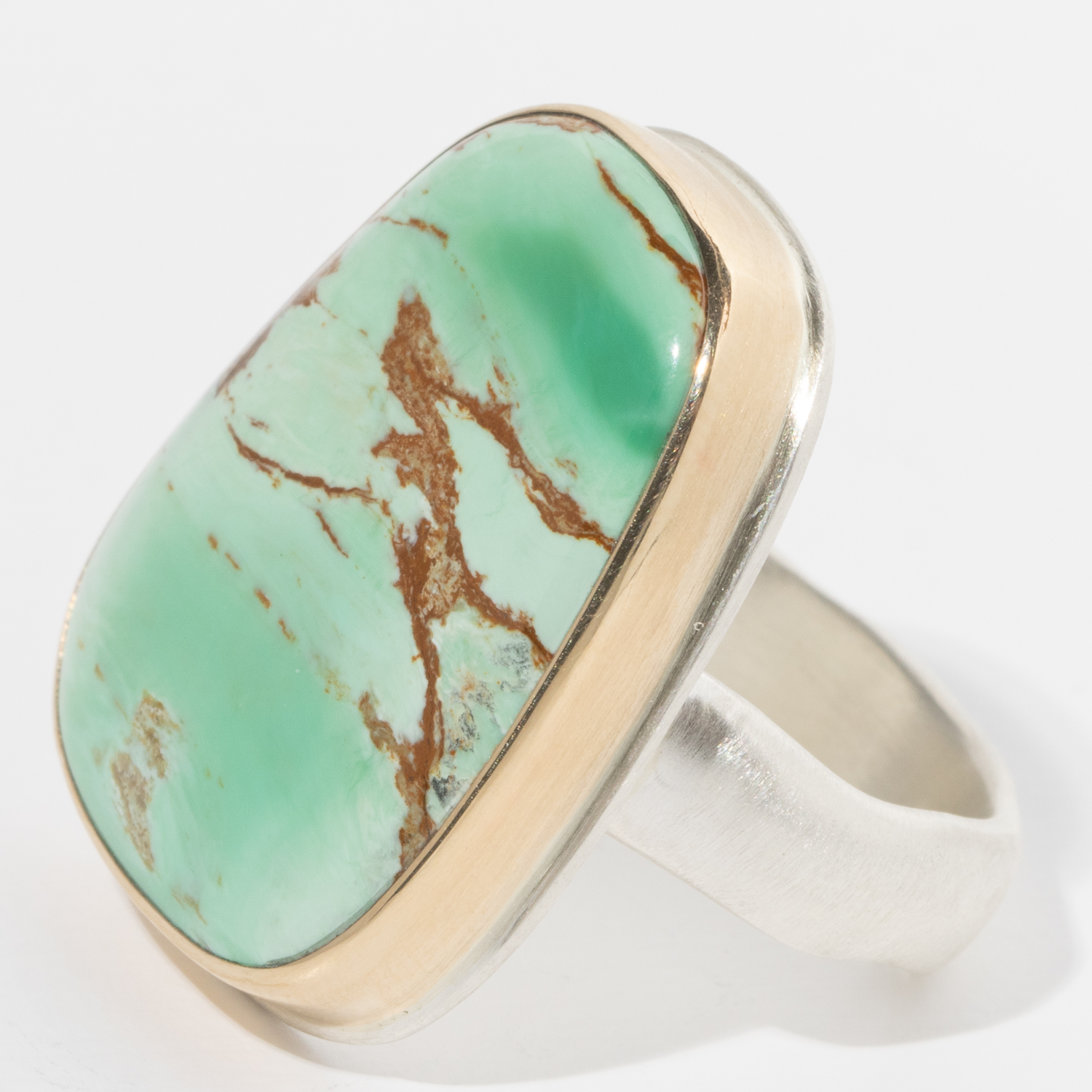 Variscite Ring by Jamie Joseph - NEWTWIST