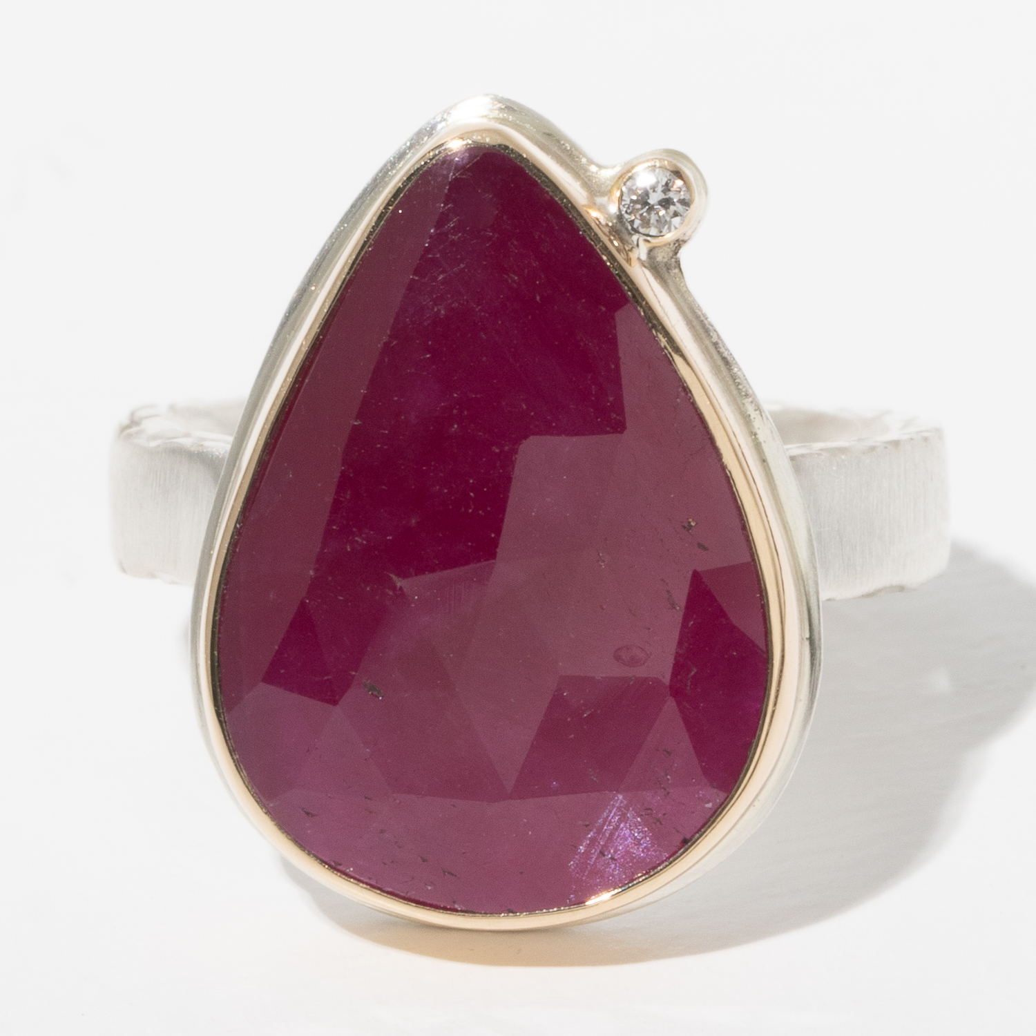Indian Ruby Ring by Jamie Joseph - NEWTWIST