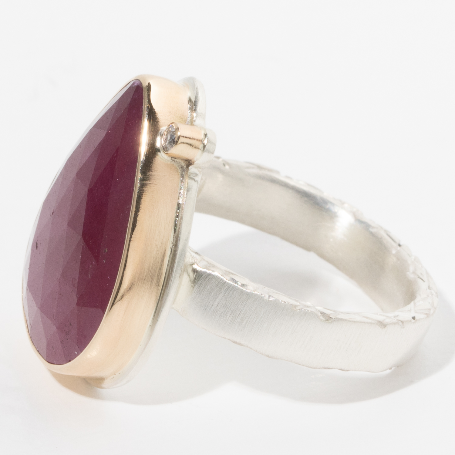 Indian Ruby Ring by Jamie Joseph - NEWTWIST